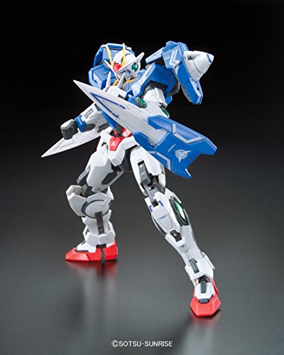 Bandai Hobby Real Grade 1/144-Scale 00 Raiser Gundam 00" Action Figure