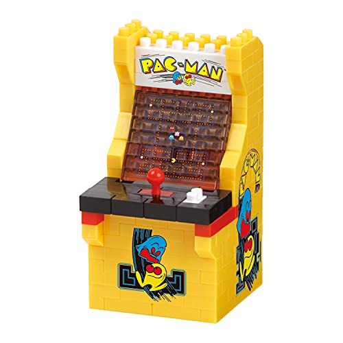 nanoblock - PAC-Man Arcade Machine, Character Collection Series Building Kit