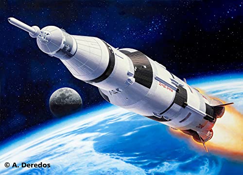 Revell Germany 04909 Apollo Saturn V Rocket Model Kit