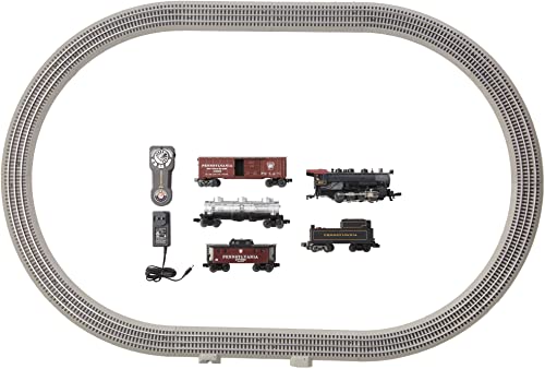 Lionel Pennsylvania Flyer LionChief 5.0 0-8-0 O Gauge Freight Train Set with Bluetooth Capability