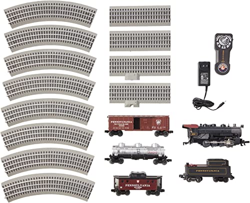 Lionel Pennsylvania Flyer LionChief 5.0 0-8-0 O Gauge Freight Train Set with Bluetooth Capability