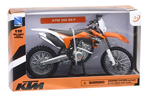 New-Ray 1:12 scale KTM 350SX-F die cast dirt bike model