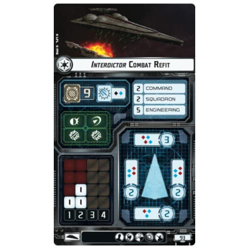 Star Wars Armada Interdictor Class Star Destroyer EXPANSION PACK | Miniatures Battle Game