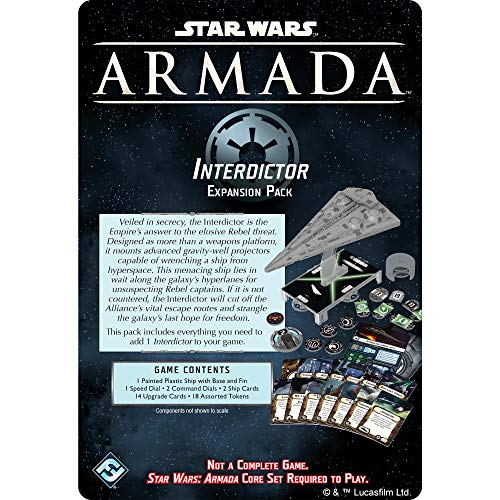 Star Wars Armada Interdictor Class Star Destroyer EXPANSION PACK | Miniatures Battle Game