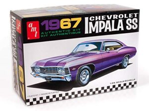 amt 1967 chevy impala ss (stock) 1:25 scale model kit