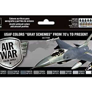 Vallejo USAF Colors 70S to Now Model, 17ml