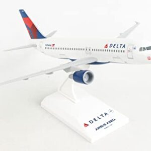 Daron Skymarks Delta 320 New Livery Airplane Model Building Kit, 1/150-Scale