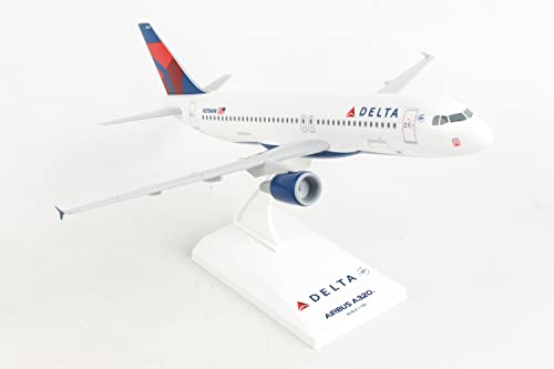 Daron Skymarks Delta 320 New Livery Airplane Model Building Kit, 1/150-Scale