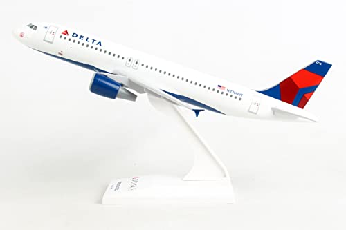 Daron Skymarks Delta 320 New Livery Airplane Model Building Kit, 1/150-Scale