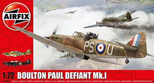 Airfix A02069 Boulton Paul Defiant MK I Plastic Model Kit (1:72nd Scale)