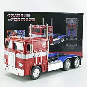 Jada Toys Transformers G1 Optimus Prime Truck with Robot on Chassis Die-cast Car