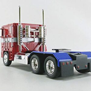 Jada Toys Transformers G1 Optimus Prime Truck with Robot on Chassis Die-cast Car