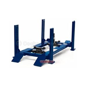 GreenLight Four-Post Lift (1:18 Scale), Blue