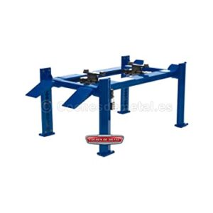 GreenLight Four-Post Lift (1:18 Scale), Blue