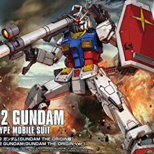 Bandai Hobby Gundam The Origin: #26 RX-78-02 Gundam (The Origin Ver.), HG TheOrigin 1/144, Multi