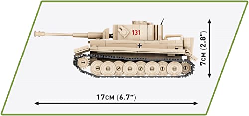 COBI Historical Collection Panzer VI Tiger 131" Tank