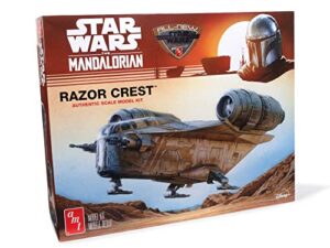 amt star wars: mandalorian razor crest 1:72 scale model kit