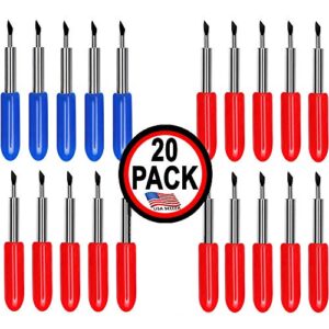 craft blades german carbide bulk packs deep point (20 pack – 15 standard & 5 deep point)