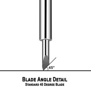 Craft Blades German Carbide Bulk Packs Deep Point (20 Pack - 15 Standard & 5 Deep Point)