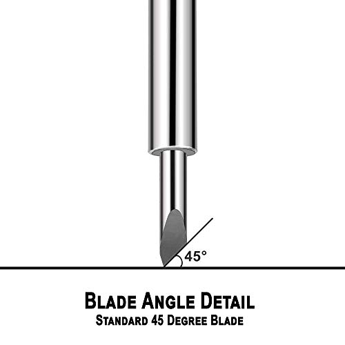 Craft Blades German Carbide Bulk Packs Deep Point (20 Pack - 15 Standard & 5 Deep Point)