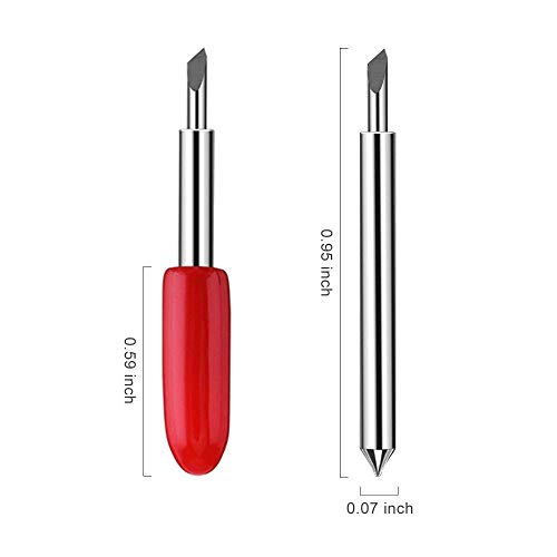 Craft Blades German Carbide Bulk Packs Deep Point (20 Pack - 15 Standard & 5 Deep Point)