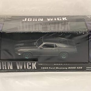 Greenlight 86540 1: 43 John Wick (2014) - 1969 Ford Mustang Boss 429 Die-cast Vehicle, Multicolor