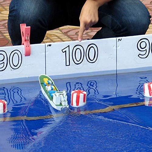 DIY Racing Boats Container Vessel Battery Powered Ship Model Educational Toys Children Gifts