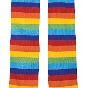 Rainbow Striped Toe Socks - Pair