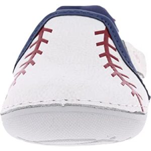 Stride Rite baby boys Sm Nettie Casual Shoe, Baseball, 3.5 Wide Infant US