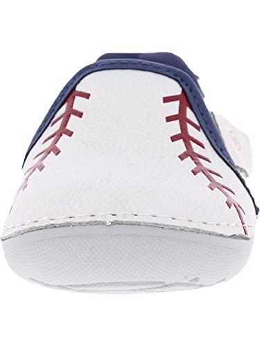 Stride Rite baby boys Sm Nettie Casual Shoe, Baseball, 3.5 Wide Infant US