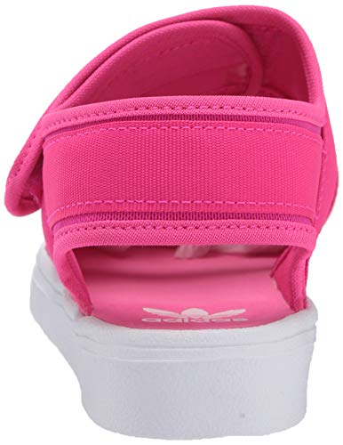 adidas Originals Kids Superstar 360 Sandals, Shock Pink/White/White, 8.5 US Unisex Toddler