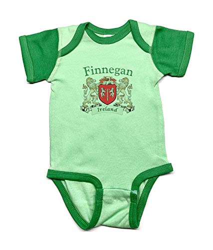 Finnegan Irish Coat of Arms Baby Onesie - 18 Months