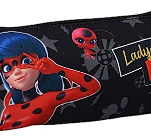 Miraculous Super Heroez Children's Pencil Case for Kindergarten, Nursery - 9 x 20 x 9 cm - Girls