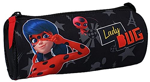 Miraculous Super Heroez Children's Pencil Case for Kindergarten, Nursery - 9 x 20 x 9 cm - Girls