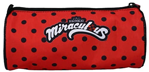 Miraculous Super Heroez Children's Pencil Case for Kindergarten, Nursery - 9 x 20 x 9 cm - Girls