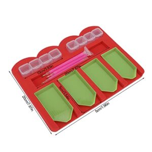 Rhinestone Painting Art Tray Holder Easy to Store Rhinestone Painting Tool Containers for Painting for Crafts