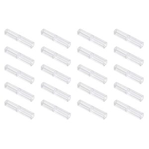 healifty 20pcs pen gift box empty ballpoint pen box plastic clear pencil boxes pen storage case for school office collection