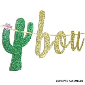 Taco Bout 50 Cactus Banner, 50th Birthday Fiesta Party Decorations, 50th Birthday Decor