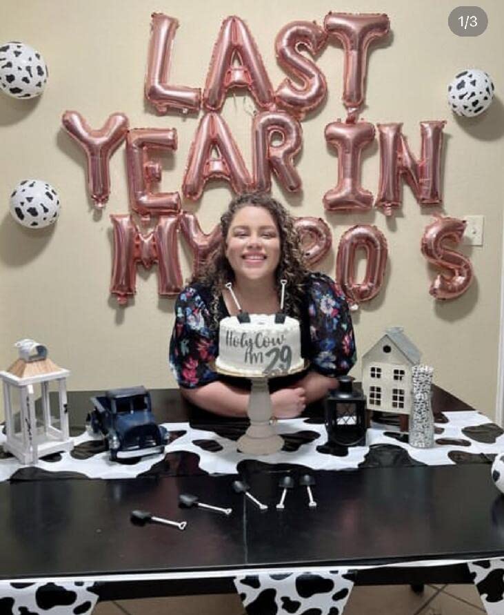 LaVenty Last Year In My 20s Birthday Decoration Last Year In My 20s Banner 29 Birthday Decoration Last Year In My 20s Birthday Sash 29 Birthday Balloons