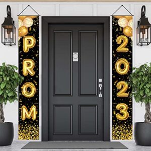 farmnall prom 2023 porch banner graduation prom party front door sign wall hanging graduates high school college decorations and supplies for home office