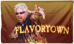 haode guy fieri flavortown flag 3x5ft banner college dorm frat or man cave