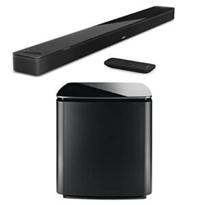 bose smart soundbar 900 with bass module 700 for soundbar, black