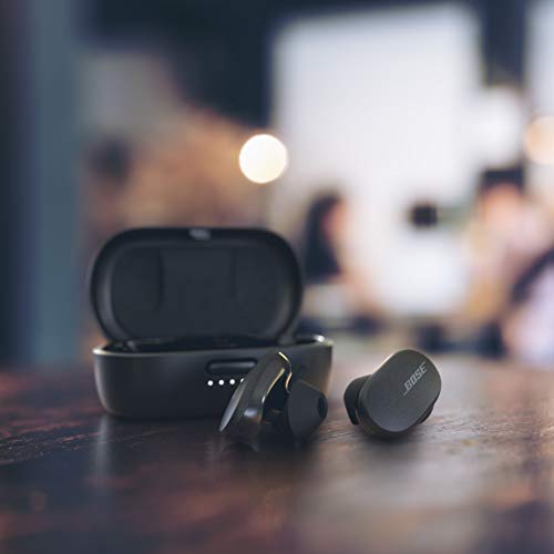 Bose QuietComfort Noise Cancelling Earbuds - Bluetooth Wireless Earphones, Triple Black (Renewed)