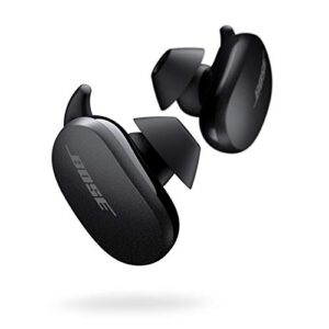 Bose QuietComfort Noise Cancelling Earbuds - Bluetooth Wireless Earphones, Triple Black (Renewed)