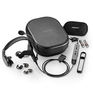 Bose Proflight Series 2 Aviation Headset with Bluetooth Connectivity, Dual Plug Cable, Black