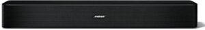 bose solo 5 tv soundbar sound system with universal remote control, black