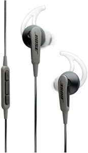 bose soundsport in-ear headphones for samsung and android devices, charcoal