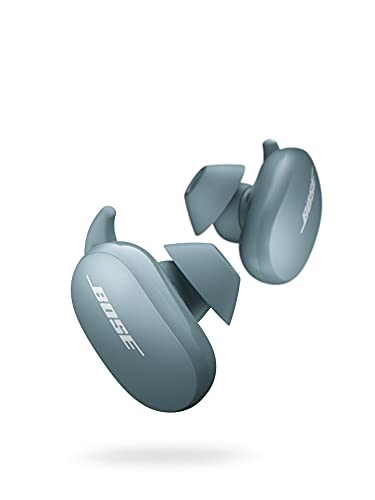 Bose QuietComfort® Noise Cancelling Earbuds – True Wireless Earphones, Stone Blue, World Class Bluetooth Noise Cancelling Earbuds with Charging Case - Limited Edition