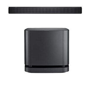 bose tv speaker with bass module 500 for soundbars, black