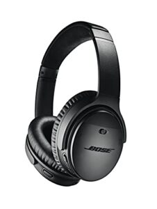 bose quietcomfort 35 (series ii) wireless headphones, noise cancelling, with alexa voice control – limited edition triple midnight